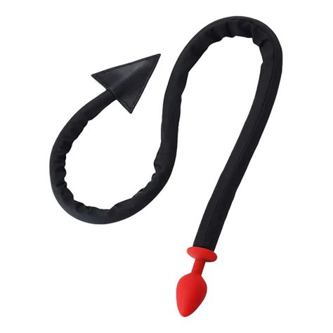 Sexy Flirt Demon Tail Butt Plug Stimulator G Spot Massage Anal Plugs