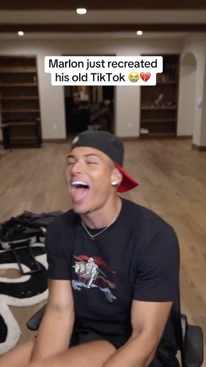 Marlon Just Recreated His Old Tiktok 😭💔 Marlon Fyp Shorts Youtube