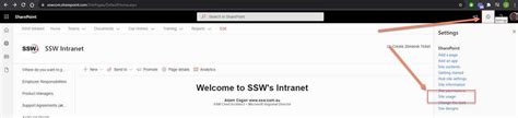 Sharepoint Do You Review Usage Ssw Rules