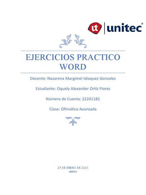 Ejercicio Practico 22241181 Pdf Hardware De La Computadora