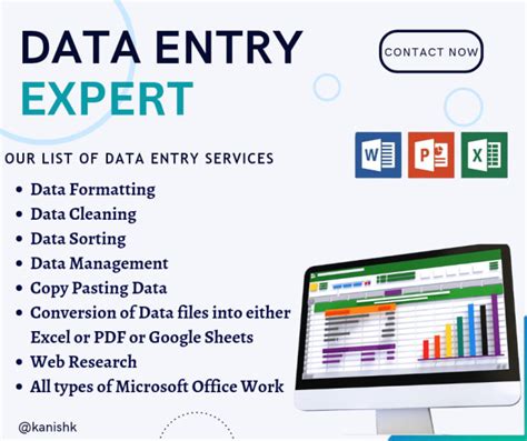 do data entry formatting cleaning conversion of files in excel by