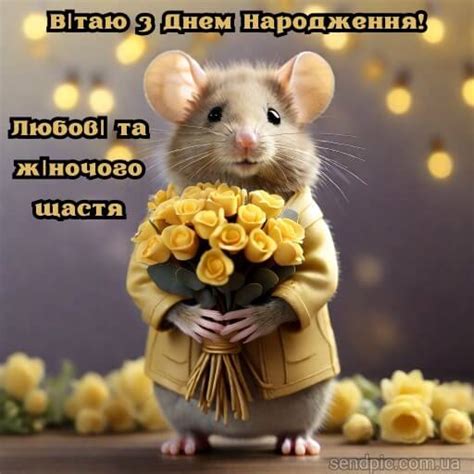 Картинка з днем народження жінці 3 Ua