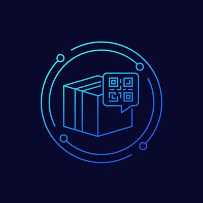 Qr Code Box Vector Art Icons And Graphics For Free Download