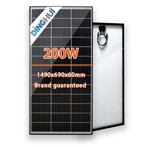 200w Dinghui Mono Half Cell Solar Panel 170w180w230w280w High Quality