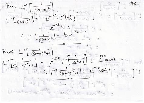 Tpgit Mathematics Inverse Laplace Transforms