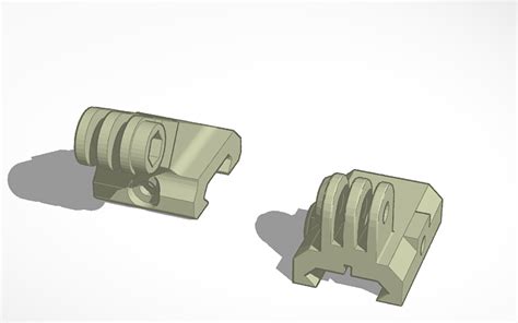 3d Design Pro Rail Mount Tinkercad