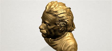 Free 3d File Einstein・3d Printer Model To Download・cults