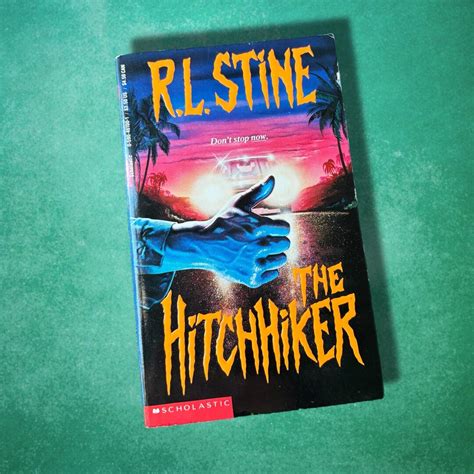 The Hitchhiker By R L Stine Vintage 90s Spooky Scholastic Ya Horror