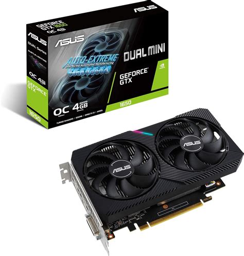 Amazon.com: ASUS Dual NVIDIA GeForce GTX 1650 Mini OC Edition Gaming ...
