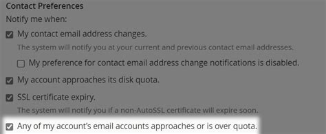 Setting Up Cpanel Email Quota Alerts Help And Support Zen