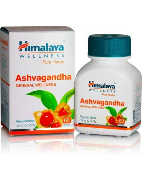 Ашвагандха, 60 таб, Хималая; Ashvagandha, 60 tabs, Himalaya | Интернет ...