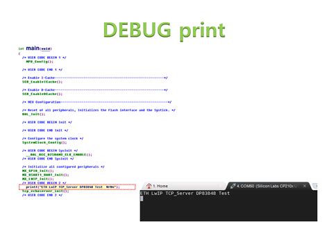 stm32 h743 lwip tcp echo server