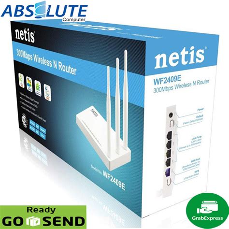 Jual Netis Wf2409e Router Wireless 300mbps Original Wf 2409e 2409 E Shopee Indonesia