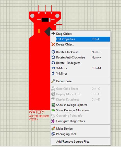 Water Sensor Library For Proteus The Engineering Projects