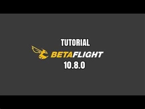 Tutorial Betaflight Terbaru Dari Pemula Untuk Pemula YouTube