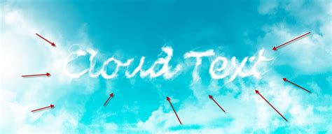 Design An Eye Catching Cloud Text Effect In 3 Easy Steps With Photoshop Psd Vault
