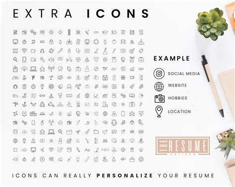 Resume Template Cv Template Cover Letter Instant Resume Download Designer Resume