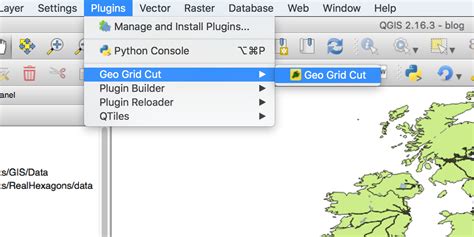 Pedros Tech Mumblings Splitting Vector And Raster Files In Qgis Part 2 Creating A Proper