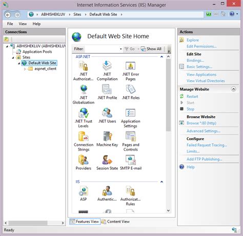 Installing Orchard Cms Using Iis And Sql Server Orchard Project