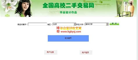 高校二手交易网毕业设计 坤哥毕业设计