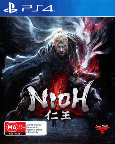Nioh 2017 Playstation 4 Box Cover Art Mobygames
