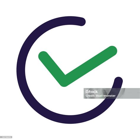 Success And Authentication Check Mark Icon Vectors Stock Illustration Download Image Now Istock