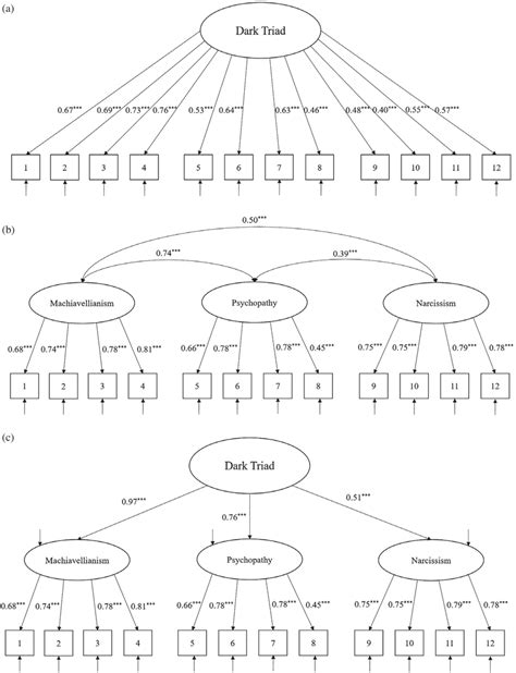 One Dimensional A Three Dimensional B And Hierarchical C Models
