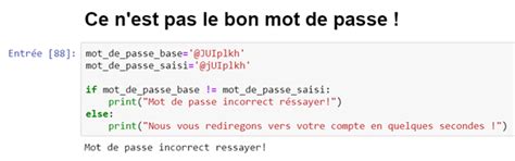 Tutoriel Python opérateurs de comparaison Tutoriel Python