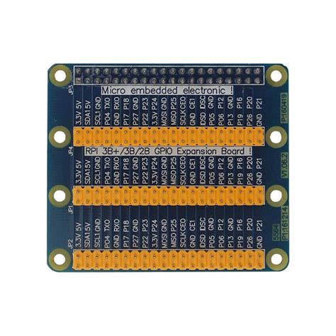 Raspberry Pi Gpio Adapter Extension Board 1 To 3 X 40 Pin