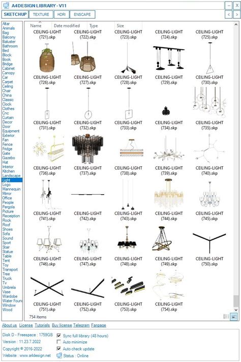📢 Managing Your Model Library With Sketchup Library