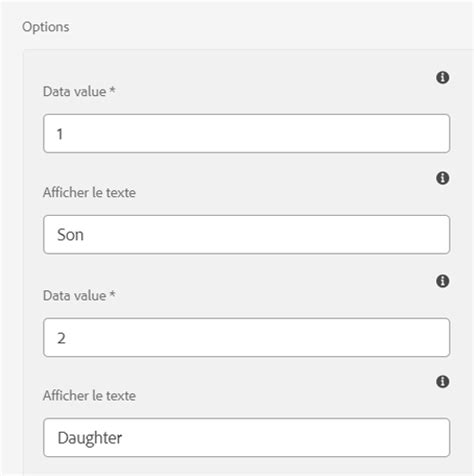 Composant Principal Des Formulaires Adaptatifs Groupe De Cases à
