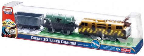 Tootally Thomas Diesel 10 Takes Charge Trackmaster