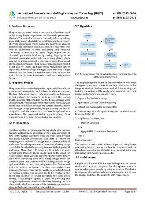 Face Recognition Based Smart Attendance System Using Iot Pdf