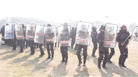Kisan Andolan Blockade On Tikri Border Surveillance With Drones
