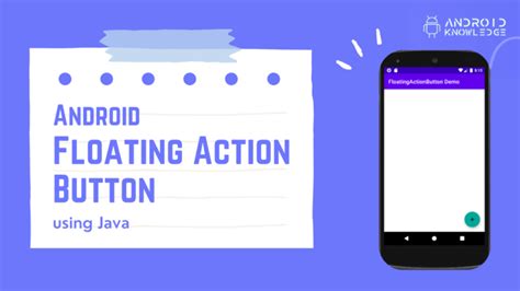 How To Create Floating Action Button In Android Studio Using Java
