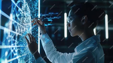 premium photo big data analysis with ai technology for business