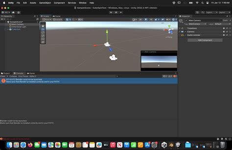 New To Unity Trying To Import Blender Animationsapple Silicone