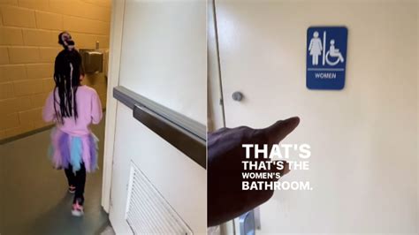 Dad Shocked After Finding Grown Man Hiding In Public Restroom His Young Daughter Went Into