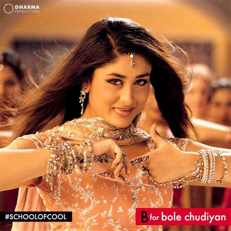 B For Bole Chudiyan Kareena Kapoor Bollywood Vintage Bollywood