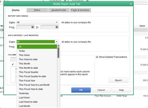 QuickBooks Audit Trail