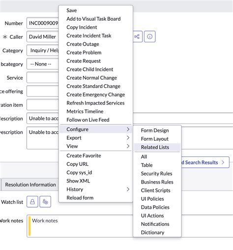 How To Create A Related List In Servicenow With Relationships The Snowball