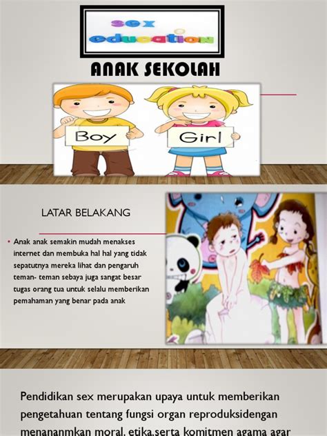 Power Poin Sex Education Pdf Kesehatan Holistik