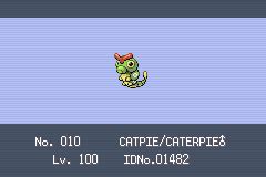 Finally Caterpie R Pokemonfirered