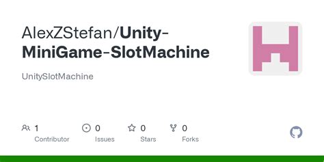 Github Alexzstefanunity Minigame Slotmachine Unityslotmachine