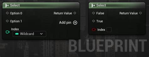 Are There Nodes Similar To The Select Nodes In Unreal Engine Blueprint Rcomfyui