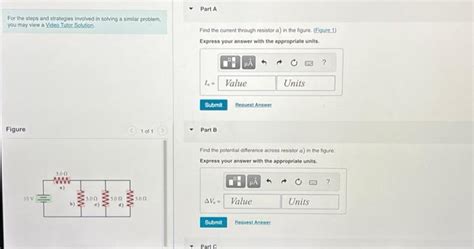 Solved Find The Current Through Resistor C In The Figure Chegg
