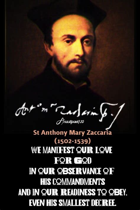 Quotes Of The Day 5 July St Anthony Mary Zaccaria Anastpaul