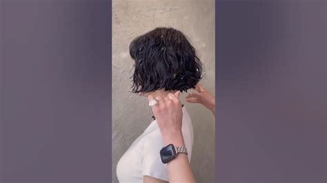 트렌디한 단발펌 단발히피펌 나나단발 스타일 헤어디자이너 그린 Youtube