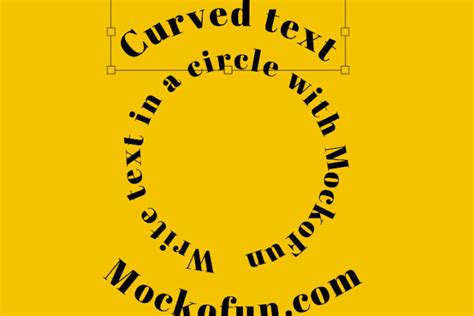 Curved Text Archives MockoFUN