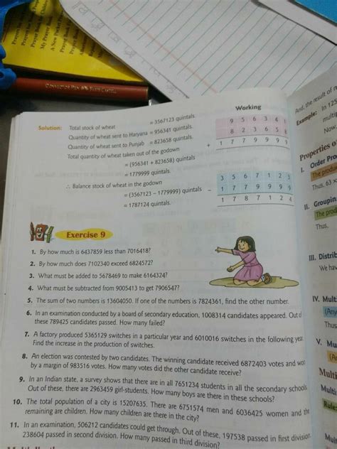 Maths Questions For Class 5 Icse Papers Exam